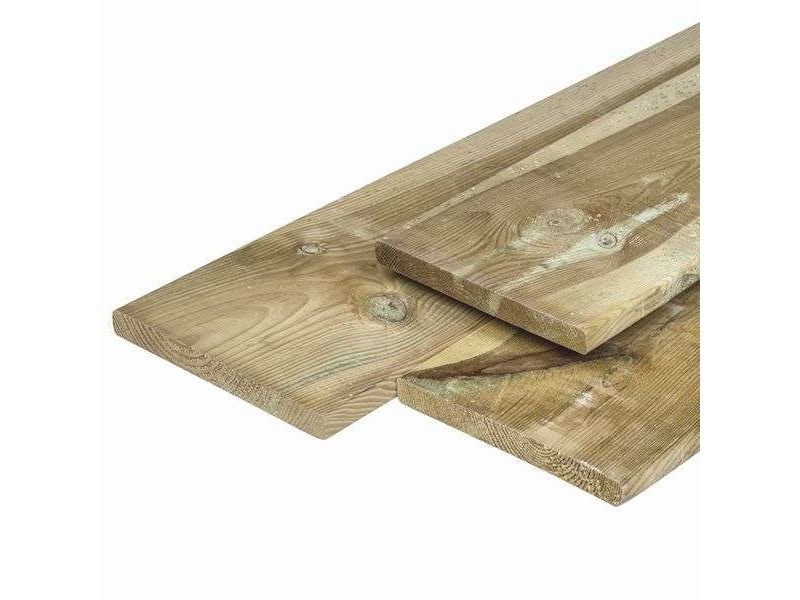 Planche en Pin Imprégné d'Europe Centrale 2,0x20,0 cm – Bois Résistant